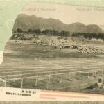 ey238-Yamagata 山形県営グランド 山形の民謡 紅花染唄 山形名勝 | 絵葉書資料館