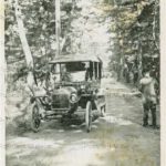 khb865-Radium Bath and Motorcar Kuraku-yen 苦楽園温泉道 特設自動車 | 絵葉書資料館