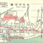 kn460-Akashi Map 明石市全図 | 絵葉書資料館