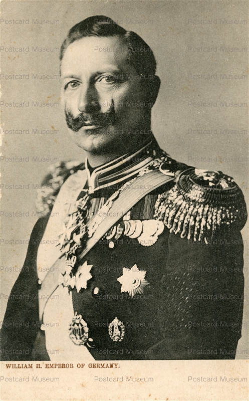 eug1070-William Ⅱ Emperor of Germany | 絵葉書資料館